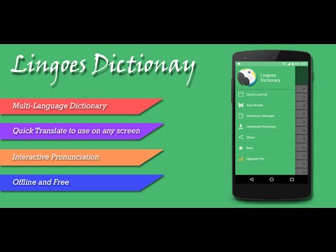 Lingoes Dictionary Guideline - YouTube