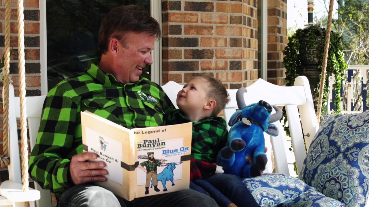 The Legend of Paul Bunyan and Babe the Blue Ox V1 - YouTube