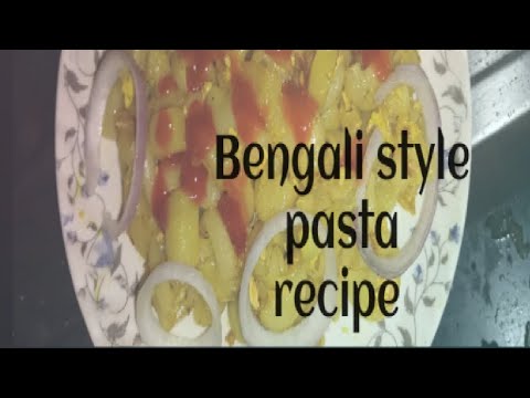 Bengali style pasta recipe with less ingredients 😋🍝|| homemade healthy ...