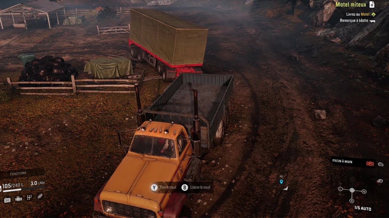 Delivery The Curtain Sided Trailer | SnowRunner - YouTube