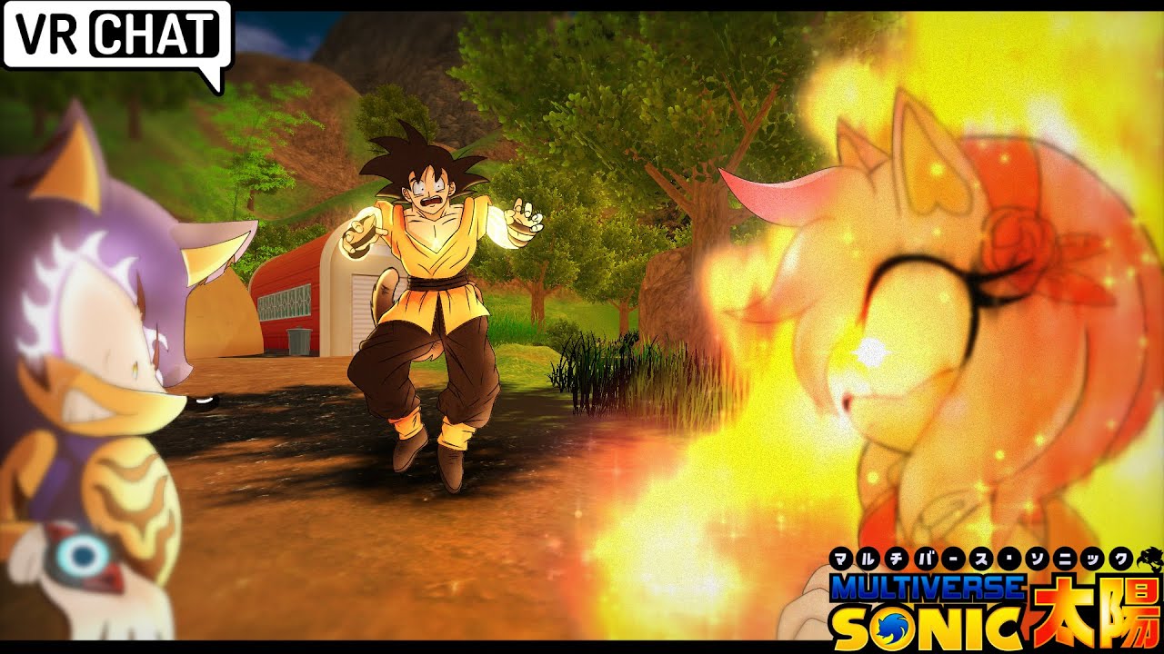 Multiverse Sonic Introduces Agape Amy To Goku [VRChat] - YouTube