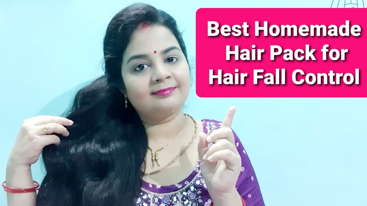 Best Homemade Hair Pack for Hair fall Control, Hair Growth & Silky ...