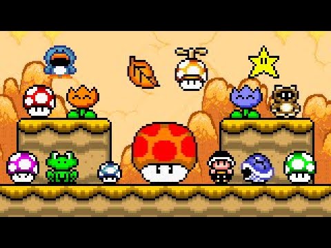 SMBX 1.4.5 - New PowerUps GFX!! (SMW Style). HD - YouTube