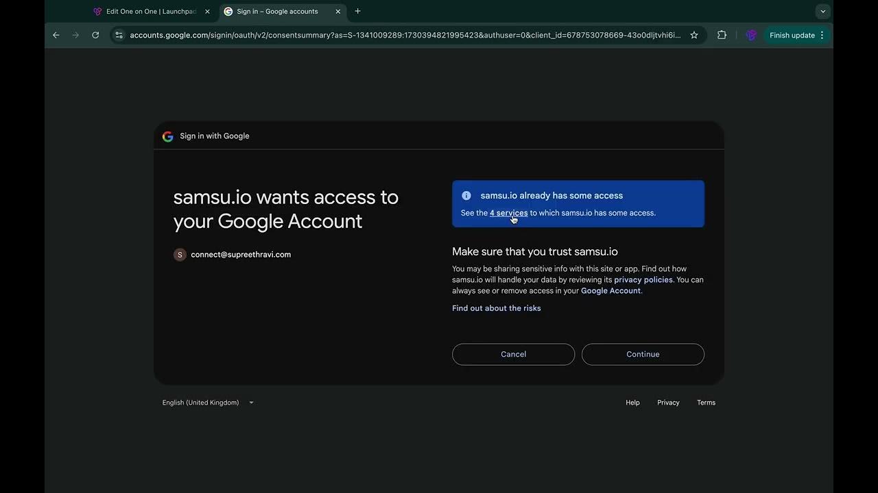 Google OAuth Consent Verification - YouTube