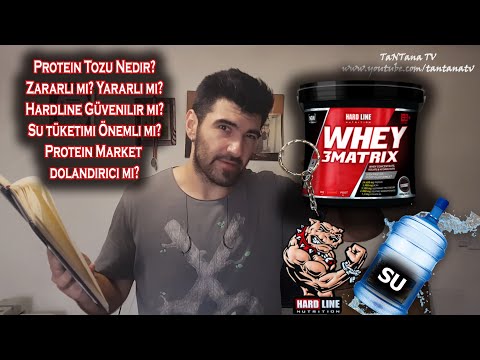 Protein Tozu Hakkında??? | Hardline Whey 3 Matrix 4000gr (Çilek) | Protein Market Dolandırıcılığı!