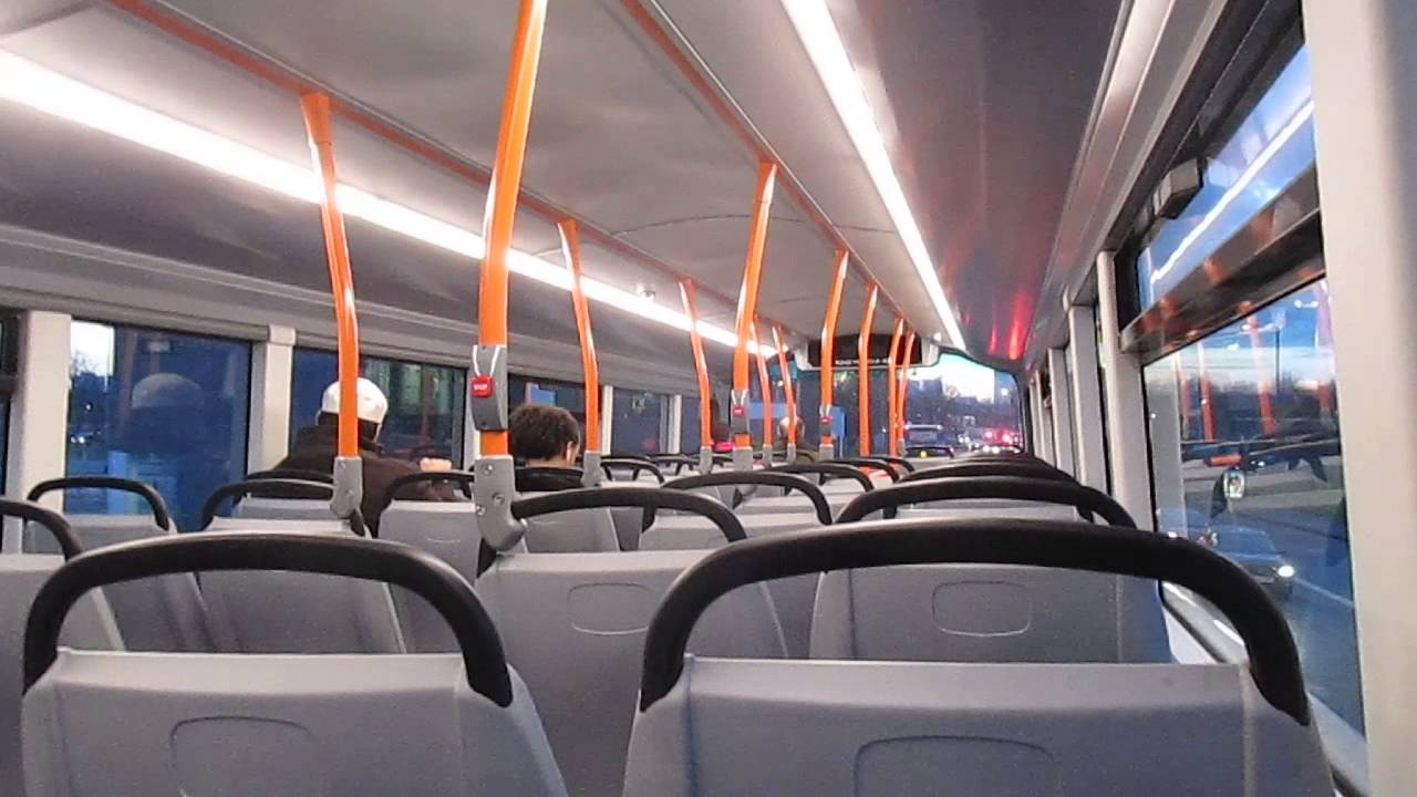 Wright Gemini 3 Volvo B5TL demo on the 83 to Manchester Piccadilly BF63 ...