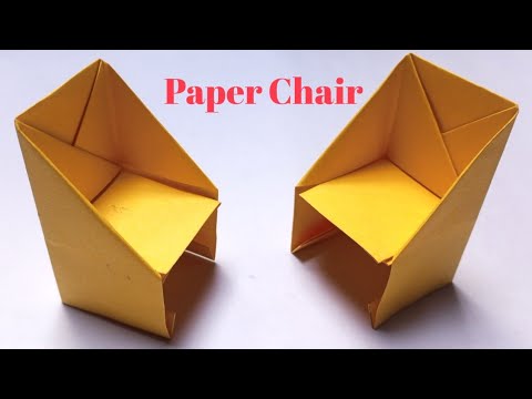 Diy Mini Paper Chair Craft | Simple Amazing Diy Craft #diy #craft # ...
