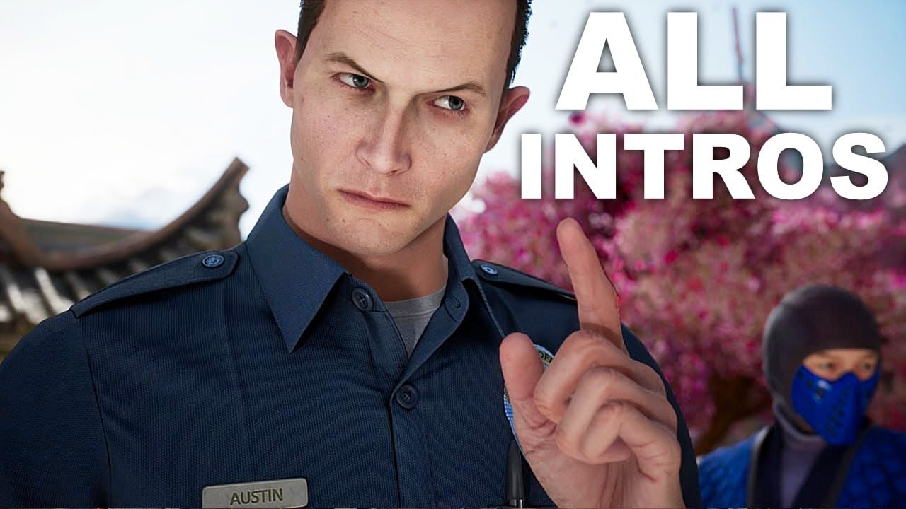 Mortal Kombat 1 T-1000 All Intros MK1 - YouTube