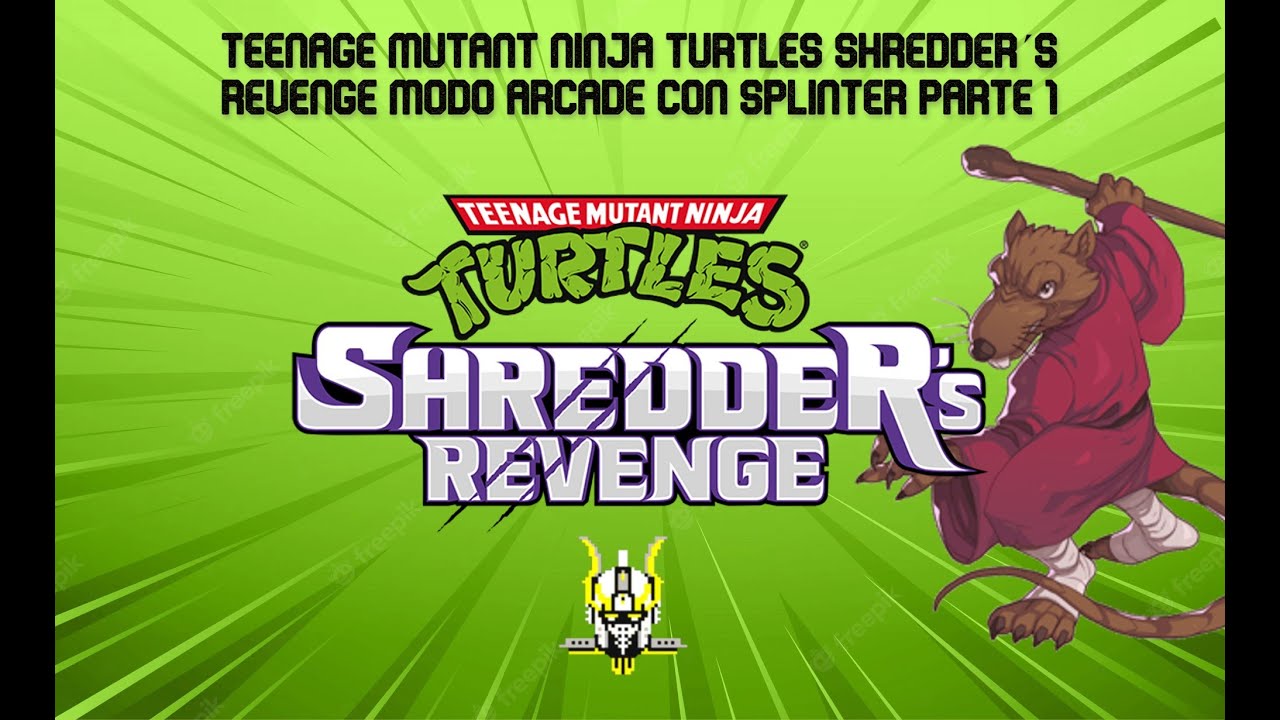 Teenage mutant ninja turtles Srhedder's revenge modo arcade con ...