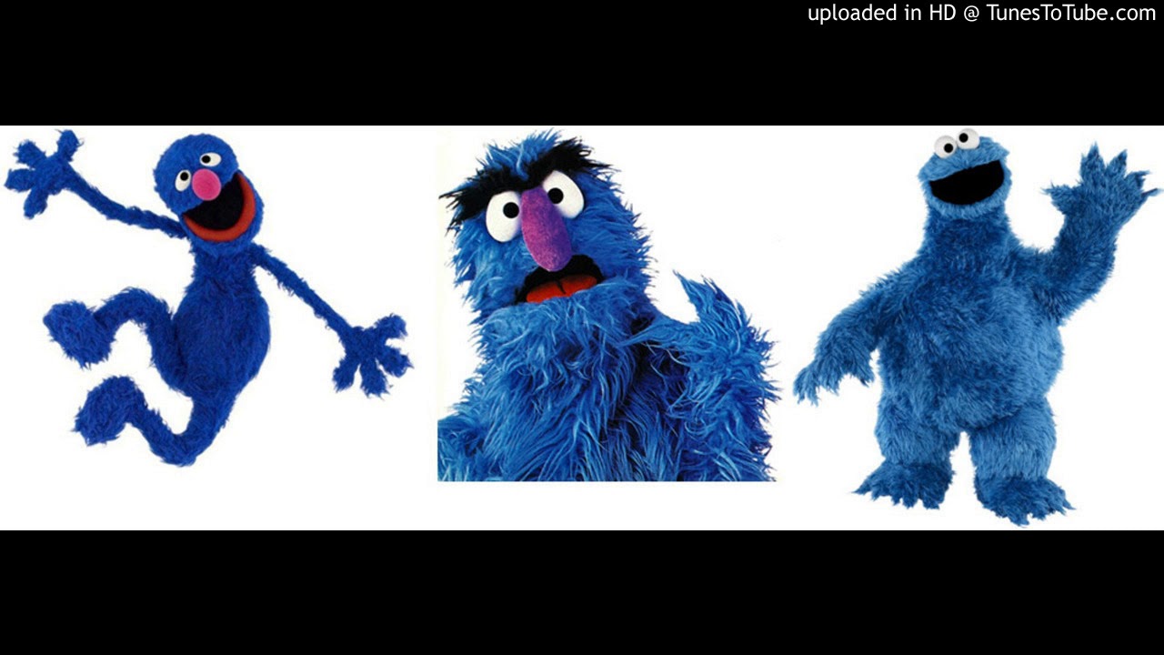 Grover, Herry Monster & Cookie Monster - Fuzzy and Blue (and Orange ...