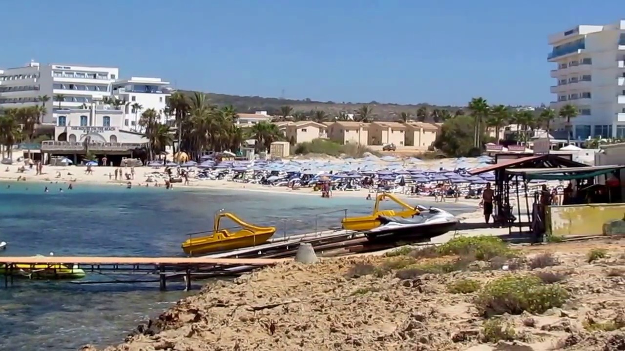 Sandy Bay, Ayia Napa, Cyprus - YouTube