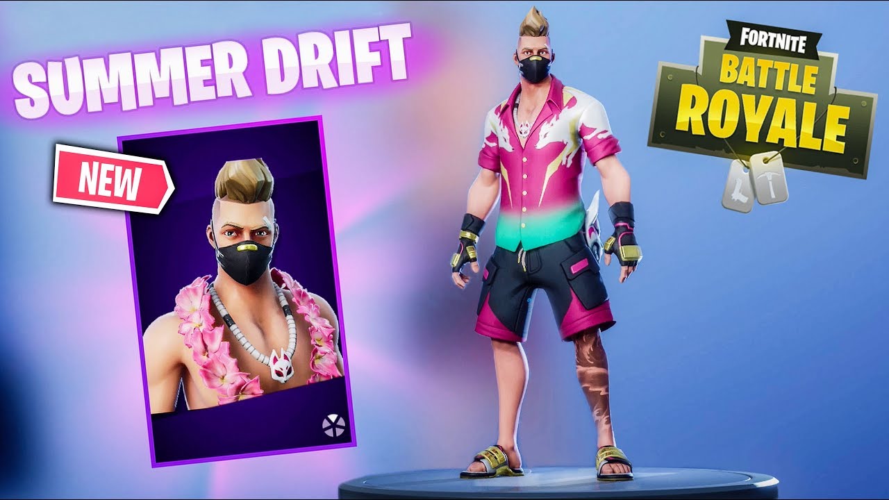 *NEW* Summer Drift Skin - Fortnite - YouTube