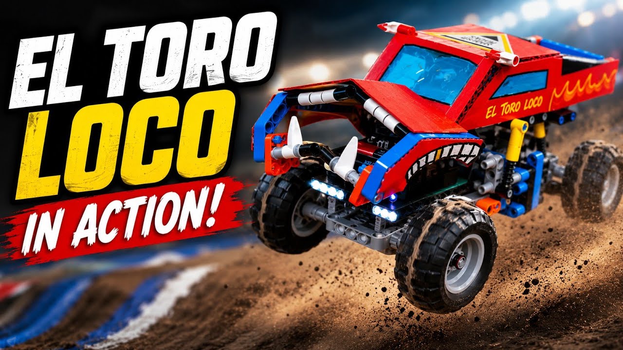 I Built El Toro Loco Monster Truck at Home - Realistic & Roaring! 😱🔥 ...