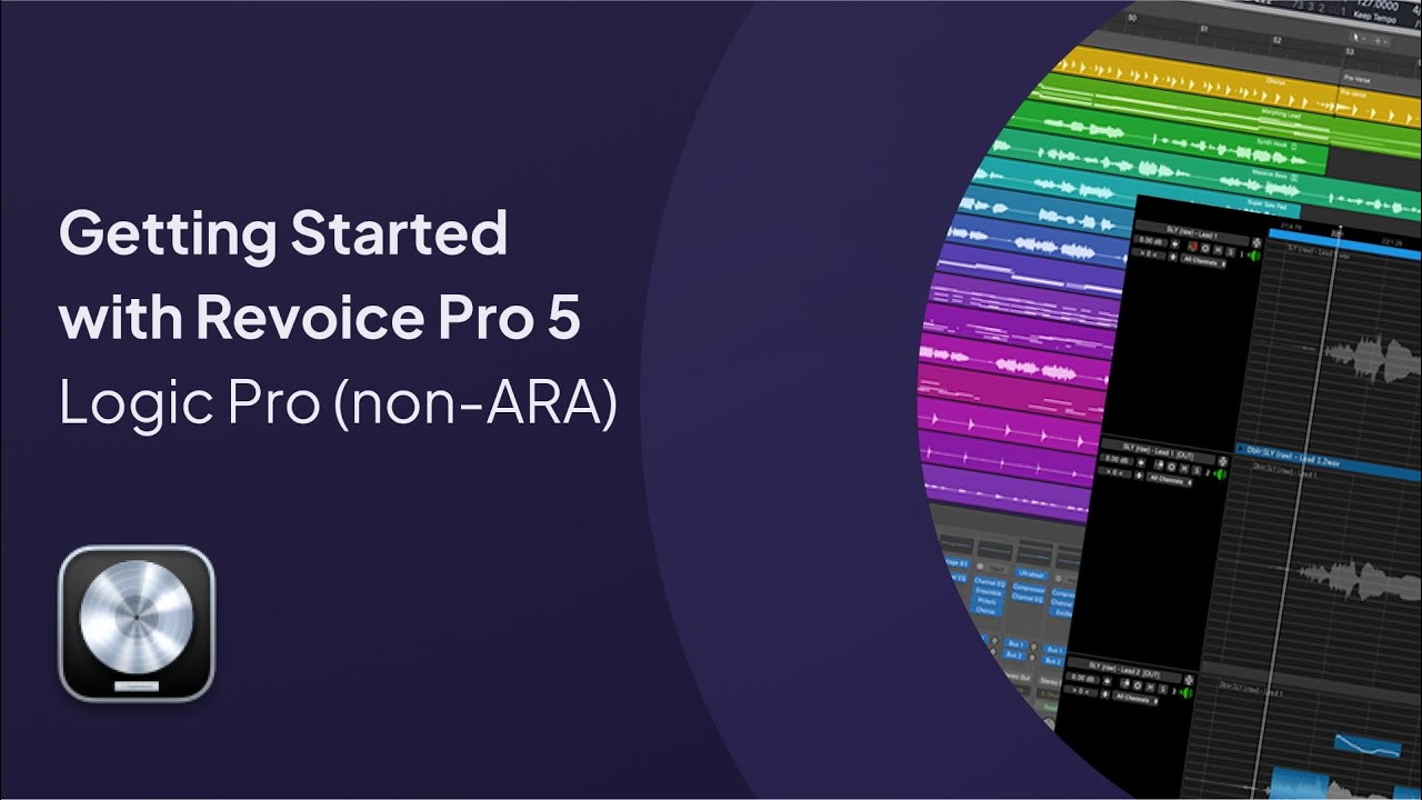 Getting Started with Revoice Pro 5 in Logic Pro (non-ARA) - YouTube