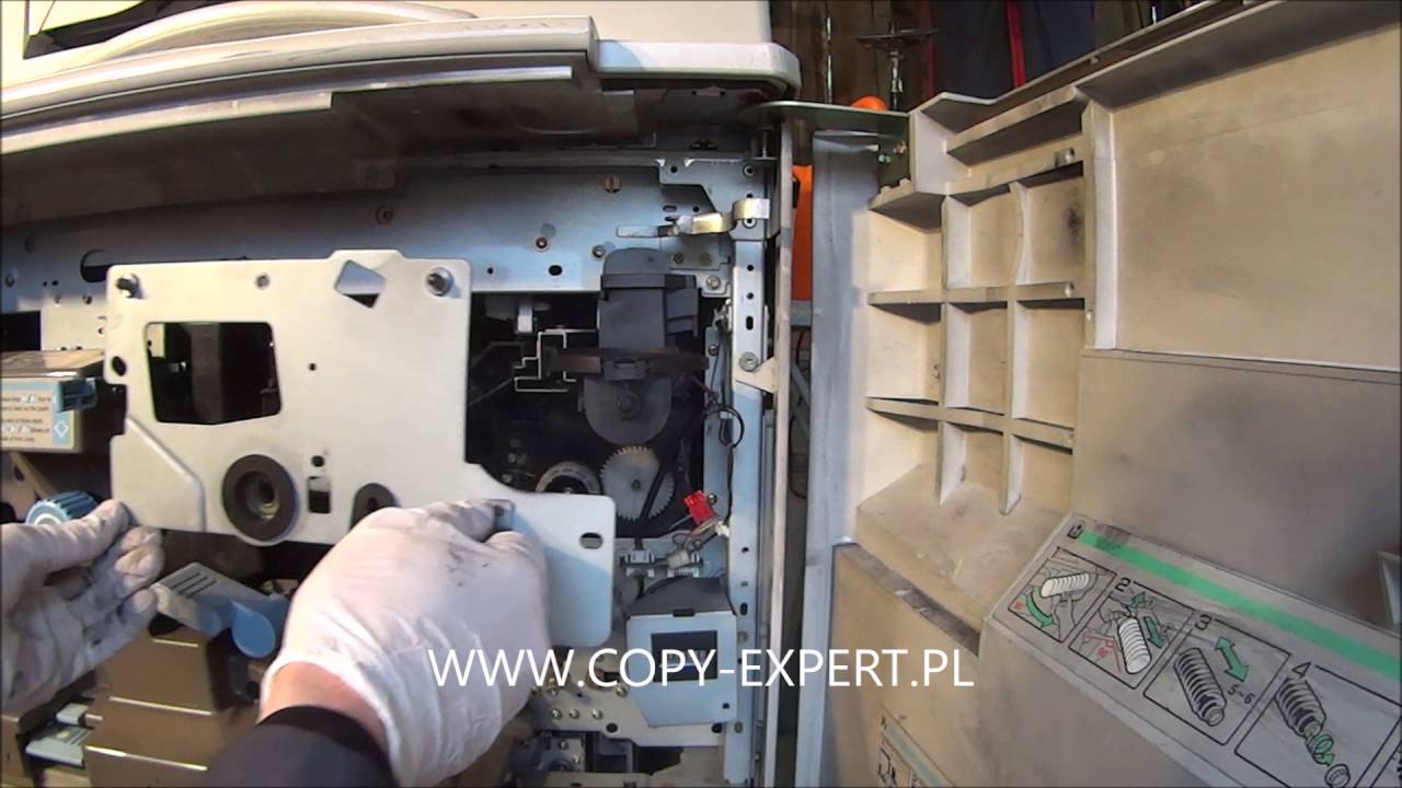 DEVELOPER UNIT REPLACEMENT RICOH Aficio 550 650 551 700 1050 - YouTube