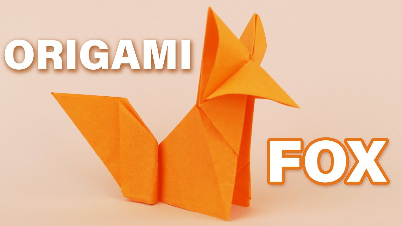 How to Make an Origami Fox Step by Step🦊 - YouTube