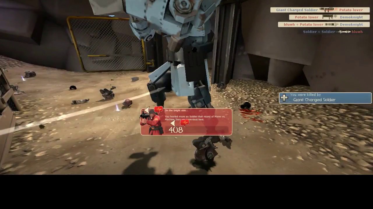 TF2 MvM soldier full game - YouTube