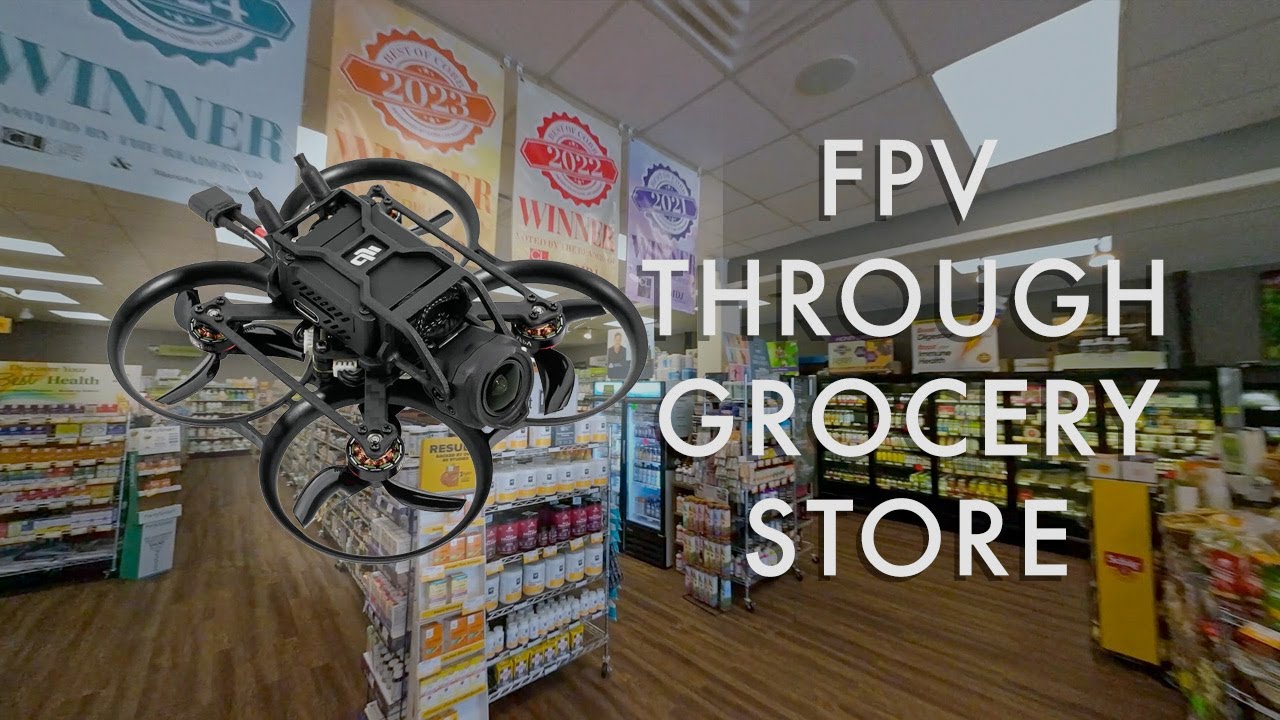 Flying FPV Inside a Grocery Store – BetaFPV Pavo Pico - YouTube