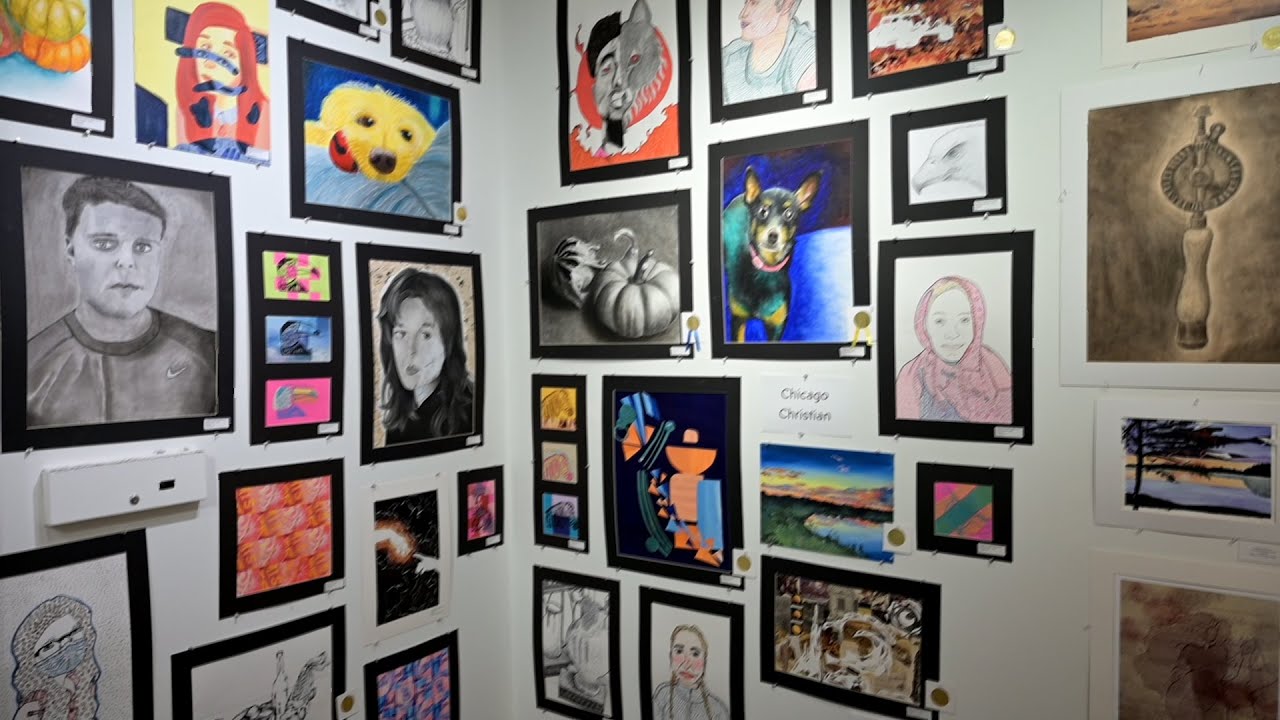36th Annual High School Art Exhibition - YouTube