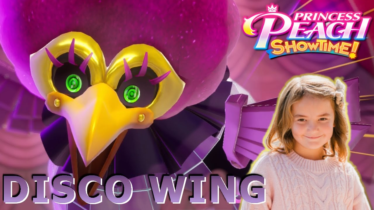 Disco Wing Boss | 100% Sparkle Gems Ribbon | Princess Peach Showtime ...
