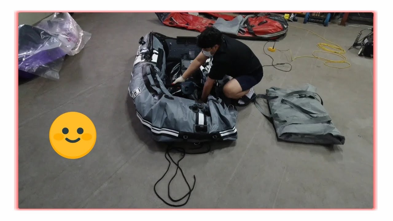 낚시 보트 조립 - boat assembly - YouTube