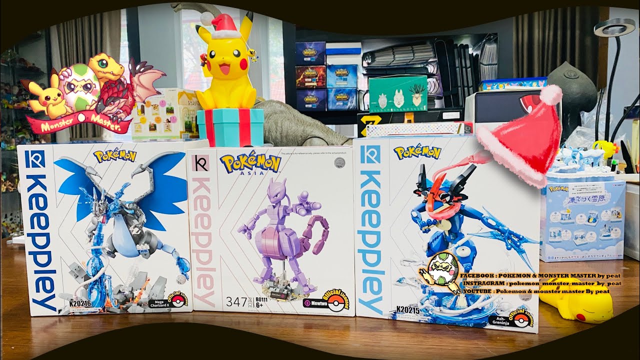 [Unbox] Keeppley Pokemon Mewtwo 🟣 | Nichiworld - YouTube