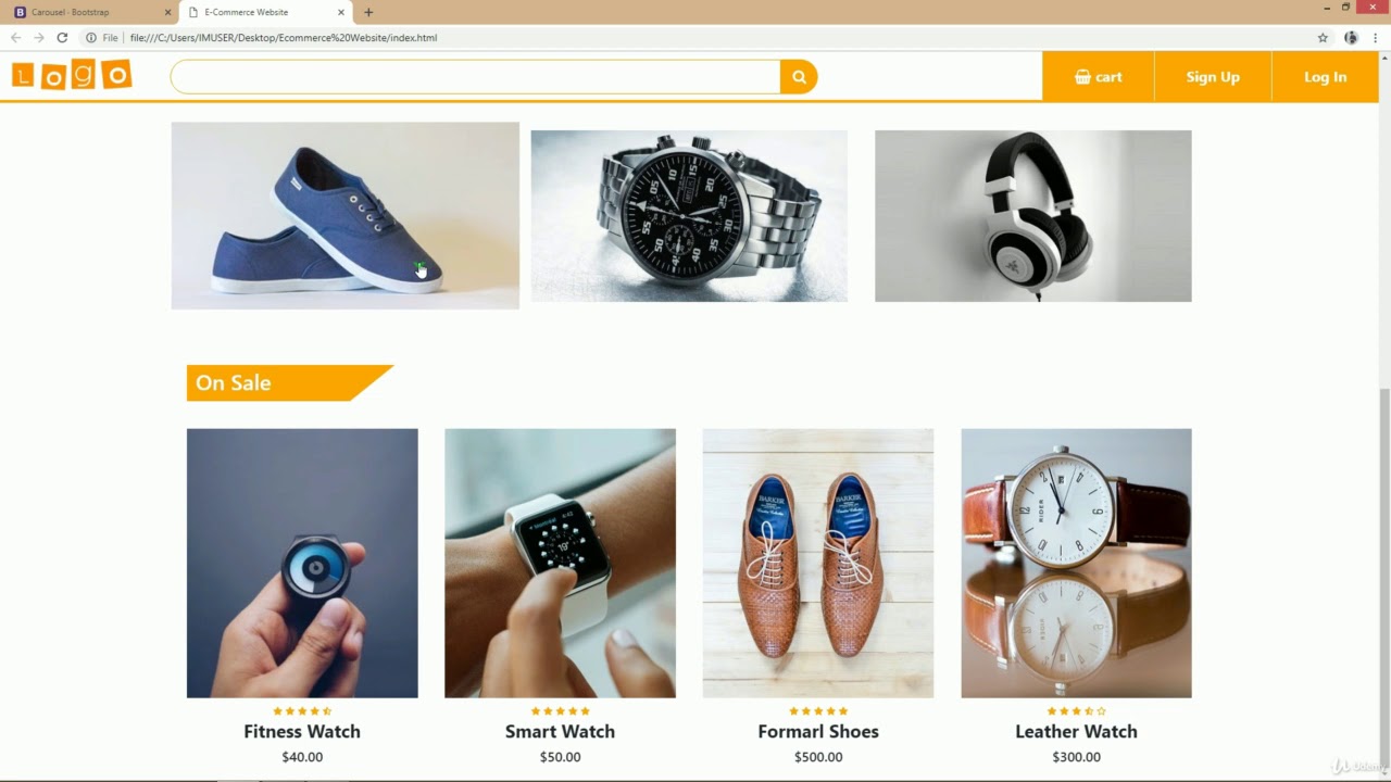 6 New Products Widget Design | How to make Ecommerce website design ...