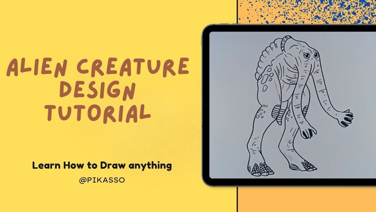 Alien Creature Design Tutorial - YouTube