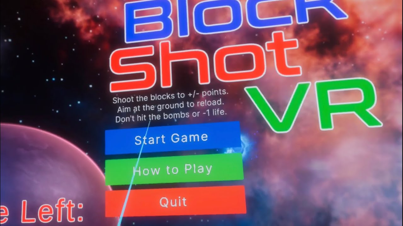 #virtualreality #oculus quick demo for my new game Block Shot VR - YouTube