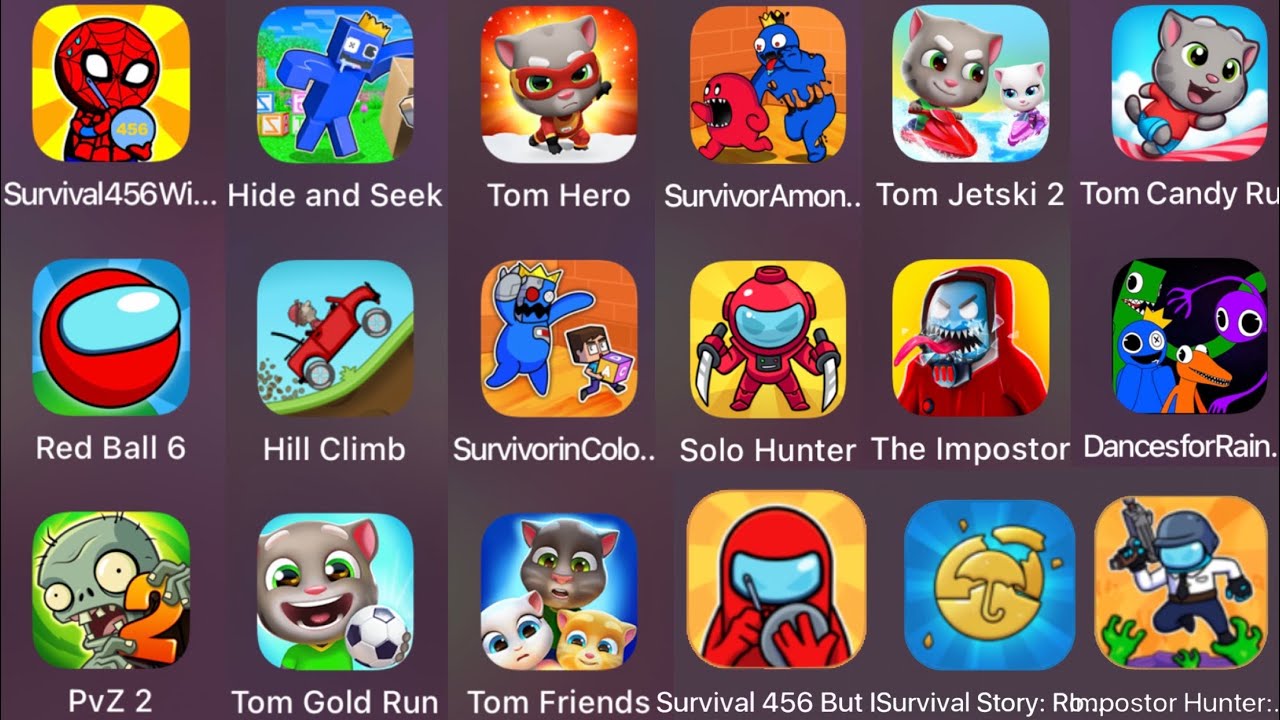 Survival Story: Round 6,Rainbow Friends: Hide ‘N Seek,Superhero Play ...