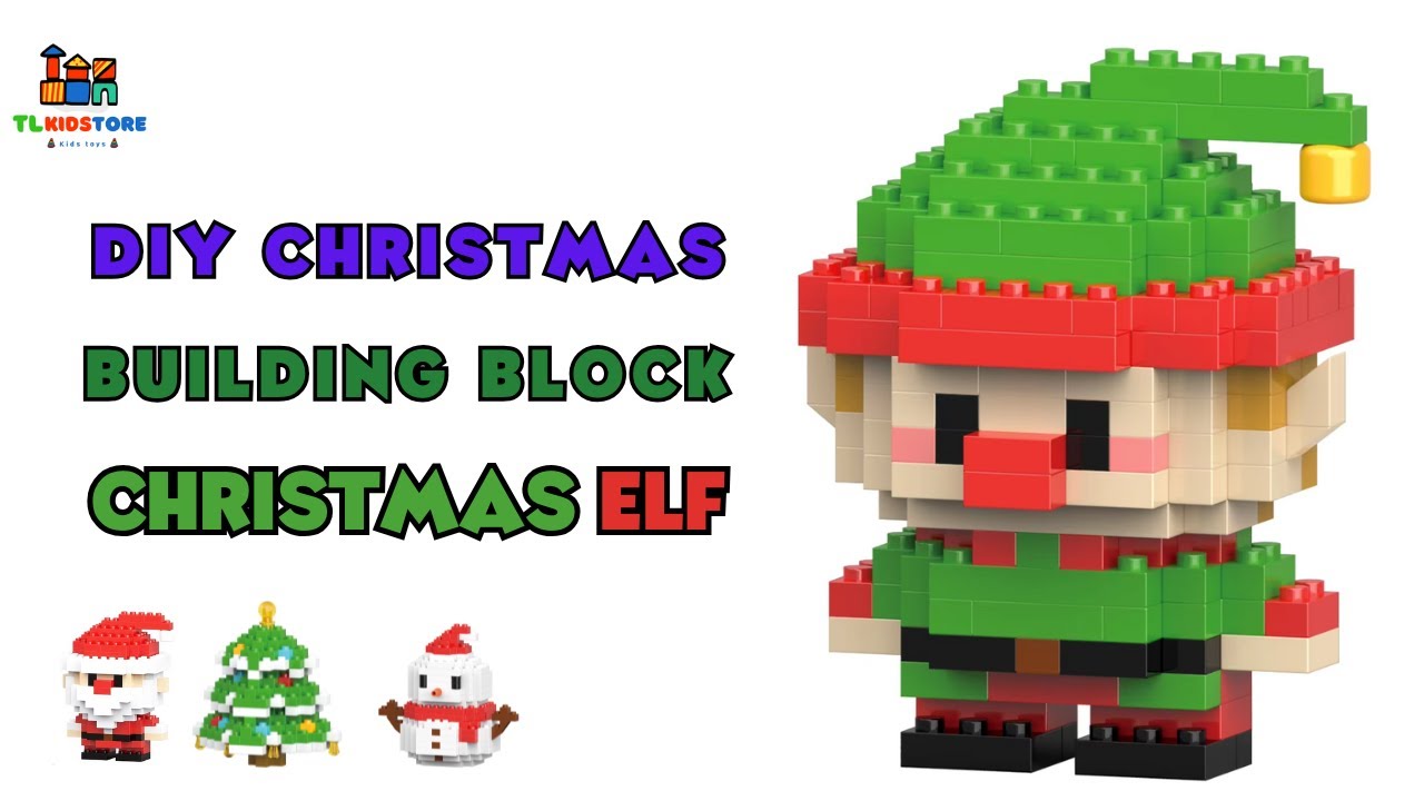 Detailed Instructions | DIY Christmas Building Block Set - Christmas ...