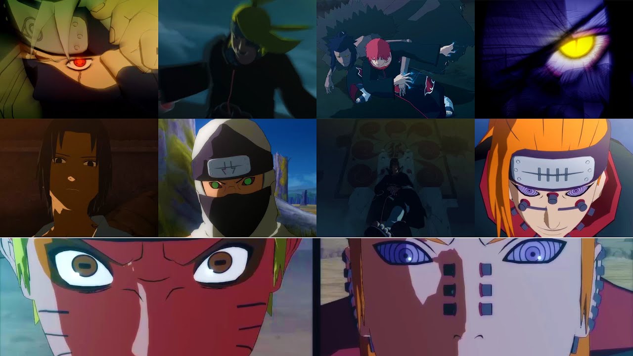 Naruto Shippuden: Ultimate Ninja Storm 2 - All Boss Battle Scenes - YouTube