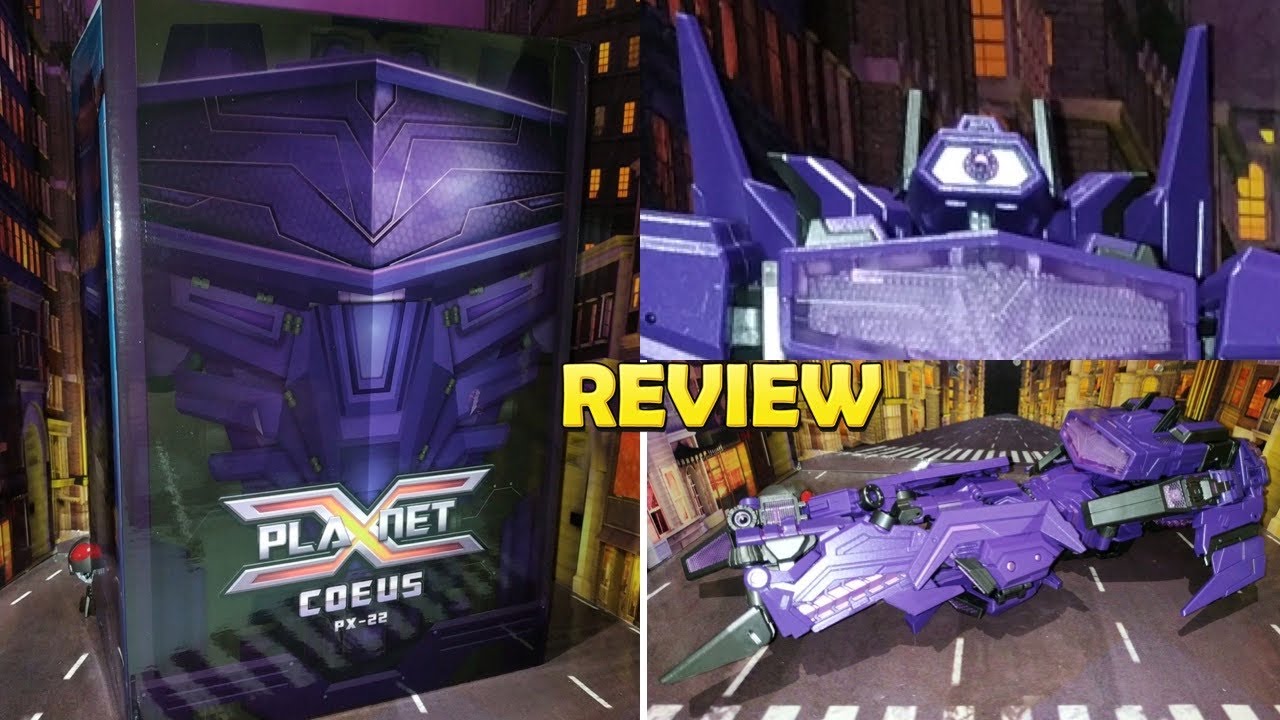 Planet X PX-22 Coeus Transformers Fall Of Cybertron Shockwave Review ...
