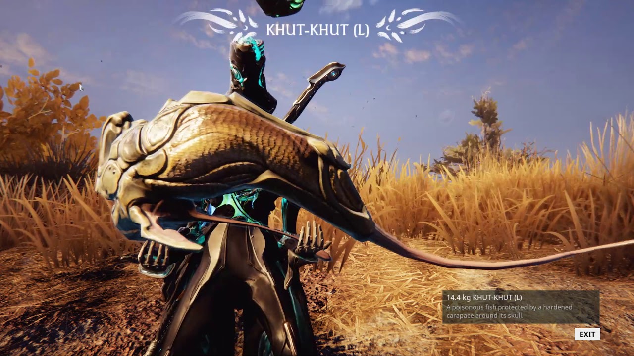 How to FISH in Warframe Plains of Eidolon! - YouTube