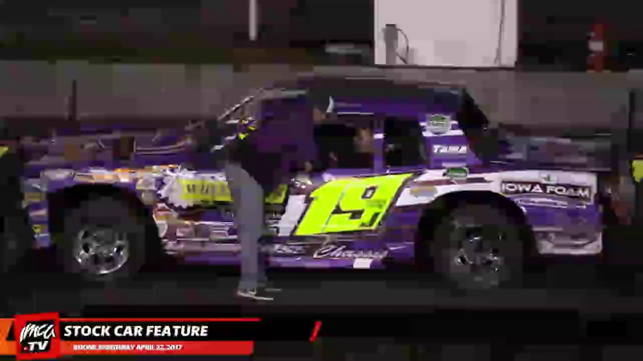 Jay Schmidt Stock Car feature winner 4/22/17 - YouTube