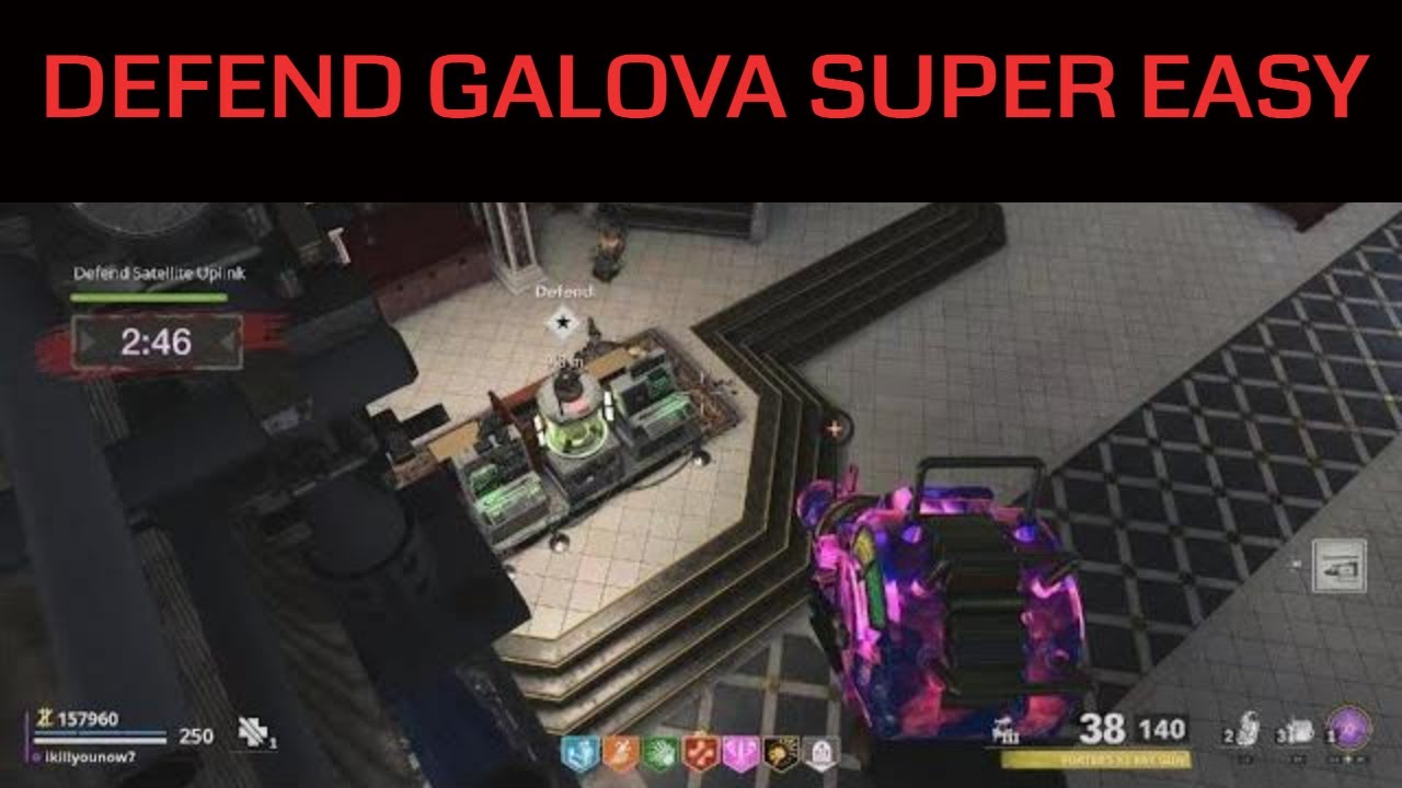BEST WAY TO EASILY BEAT THE DEFEND OBJECTIVE ON GOLOVA BLACK OPS COLD ...