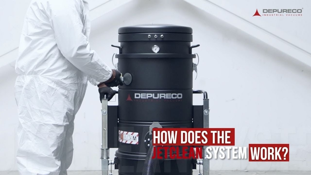 How does the Jet Cleaning System work? | Depureco Industrial Vacuums ...