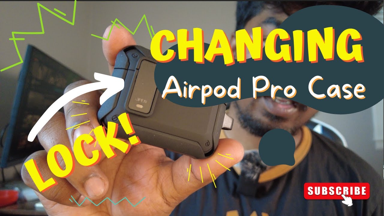 $10 | Airpod Pro Case with Lock | Amazon | Wonjury - YouTube