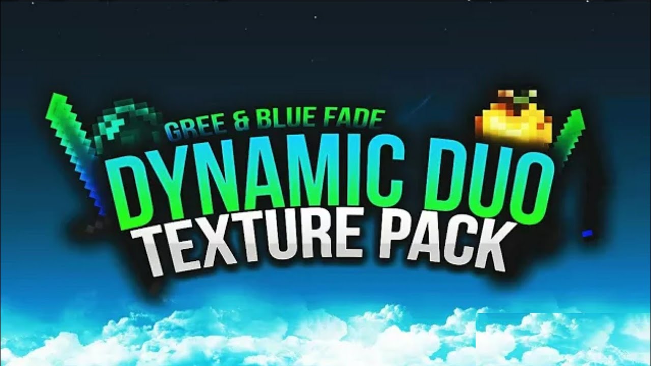 [1.2.61.2.x] Dynamic Duo Green & Blue Fade | PvP Texture Pack Minecraft ...