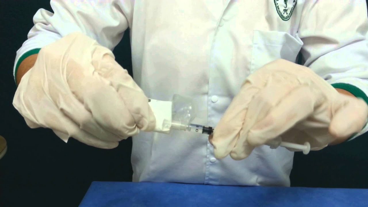 INYECCION VIA SUBCUTANEA - YouTube