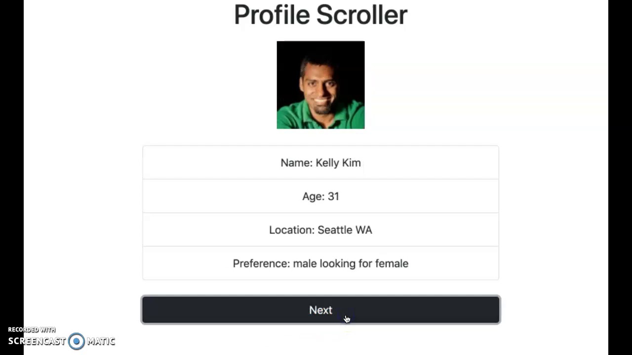 Profile Scroller - YouTube