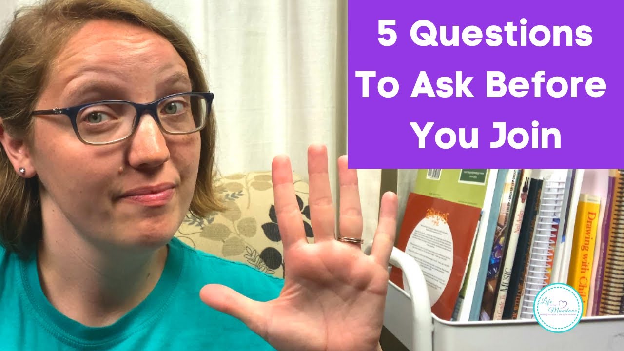 Should I Join A Homeschool Co-op? ||Questions To Ask Yourself Before ...
