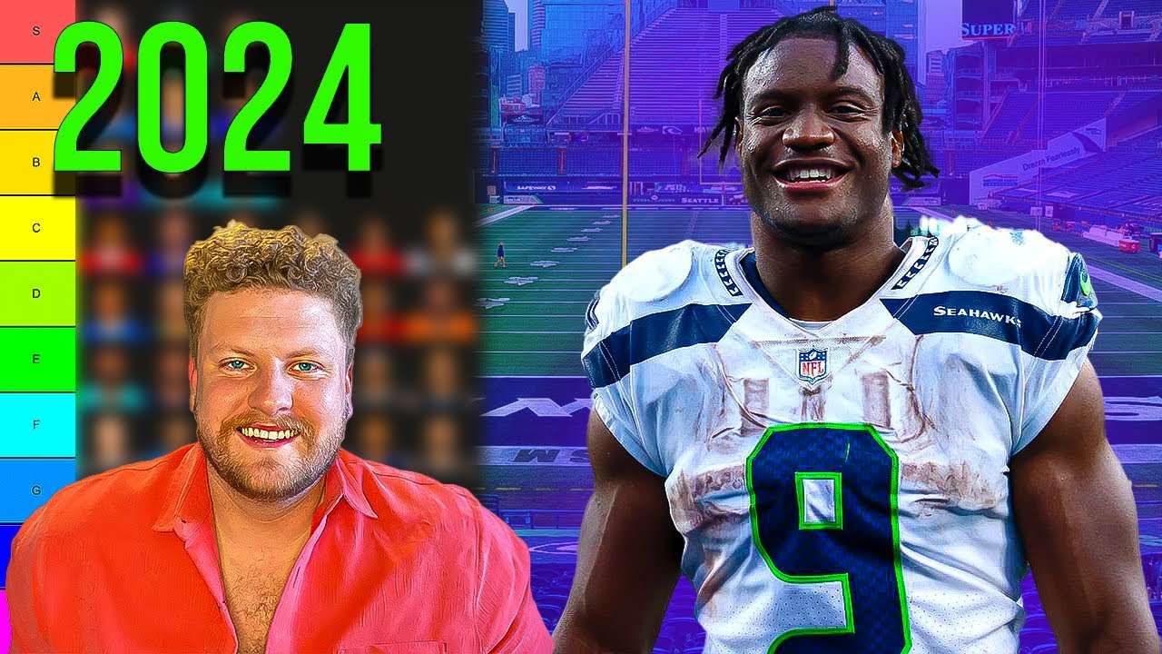Top 36 Running Back Rankings For 2024 Fantasy Football - YouTube