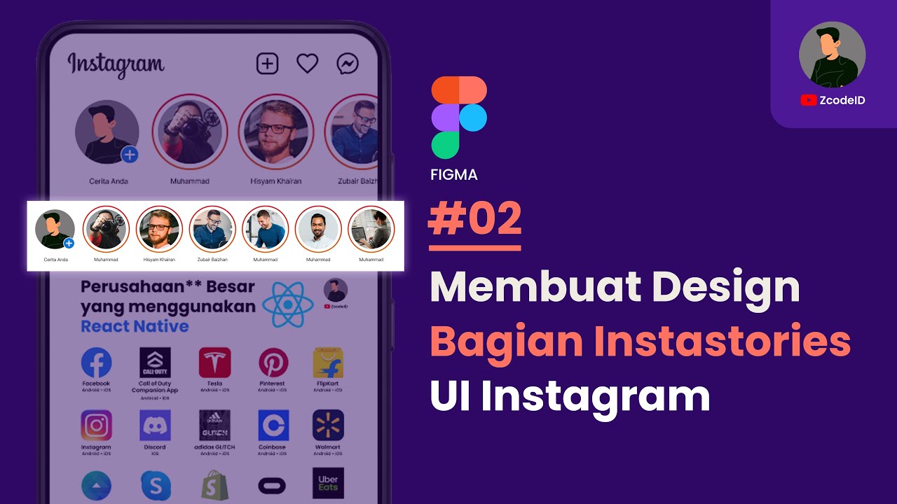 #02 Disain Instastory - Figma UI Instagram - YouTube