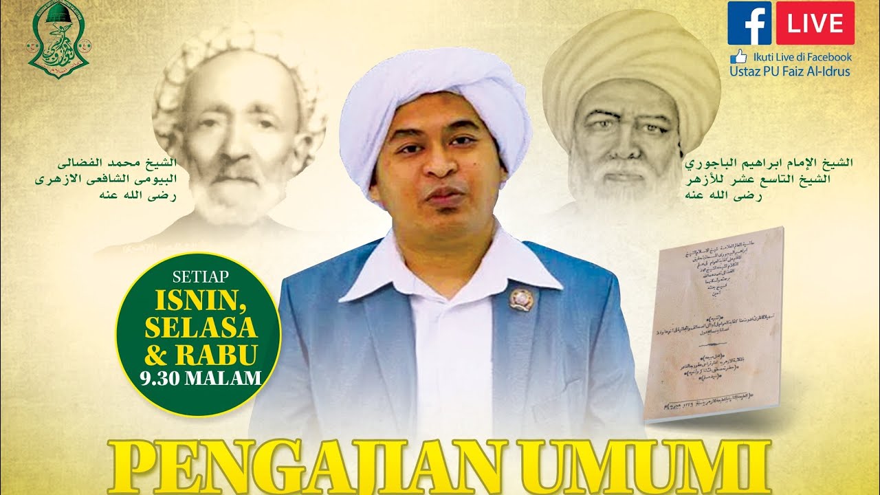Ustaz Syed Faiz Al Idrus @ PU Faiz -Kitab Kifayatul Awam Fi Ma Yajibu ...