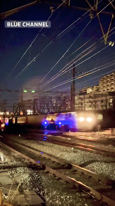 (貨物列車) 2025/01/26 52レ EF210-171 + コキ24B 福山レールエクスプレス (吹田タ〜東京タ) #Shorts - YouTube