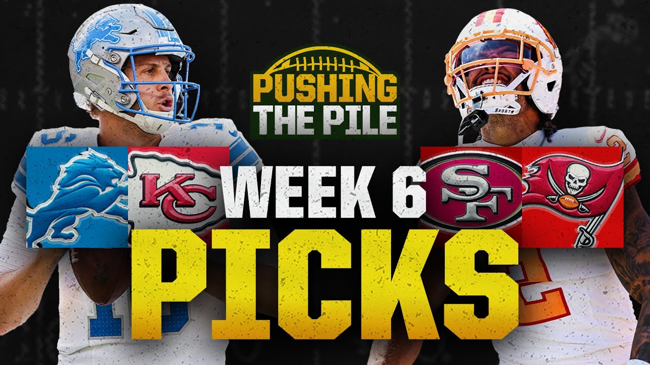 Week 6 NFL Preview & Locks: 49ers-Buccaneers, Jared Goff vs. Patrick ...