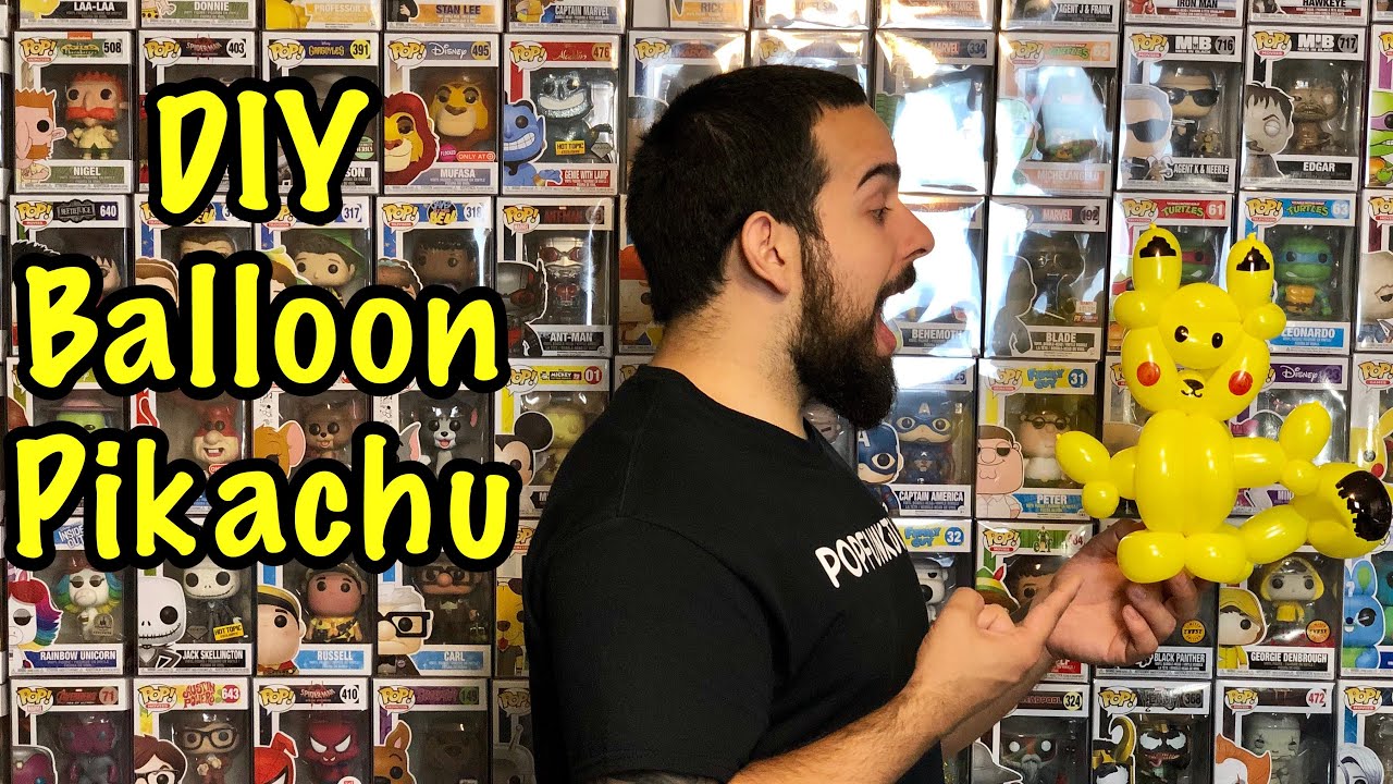 Balloon Animals & Balloon Characters | DIY Balloon Pikachu - YouTube
