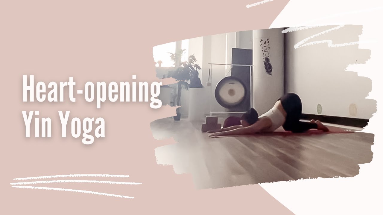 Heart-opening Yin Yoga • Ananda Within You (40min) - YouTube