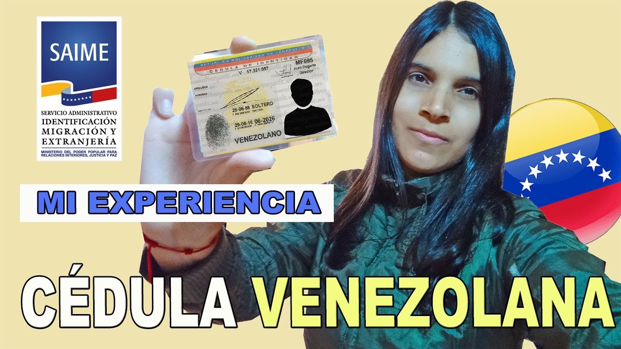 Así RENOVÉ mi cédula de Venezuela | ¡Mi experiencia! - YouTube